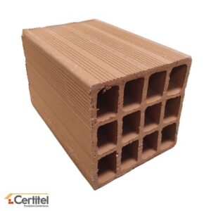 Tijolo 12 Furos 19x19x29cm – Certitel Produtos Cerâmicos – Preço do ...